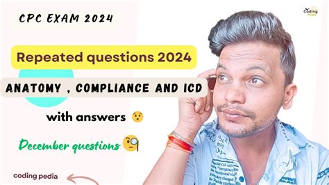 Cpc 2024 Ll Repeated Questions Anatomy Compliance And Icd Ll Cpc