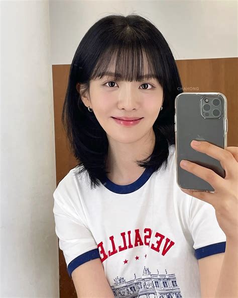 차홍아르더 본점 수석실장 박다은 중단발 레이어드 꾸안꾸 플리츠컷 🖤 안녕하세요 차홍아르더박다은 입니다 내츄럴 레이어드