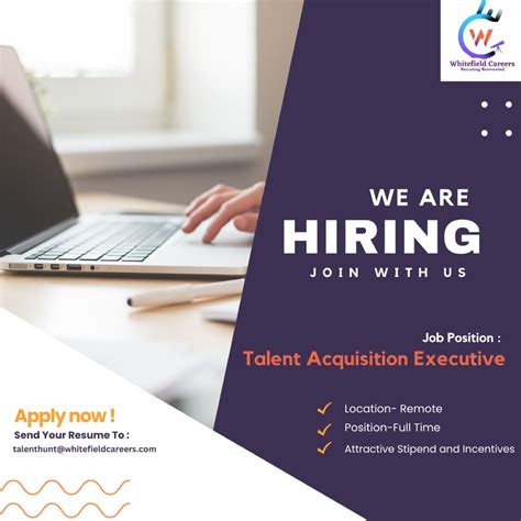 Whitefield Careers On Linkedin Hiring Talentacquisition Recruitment
