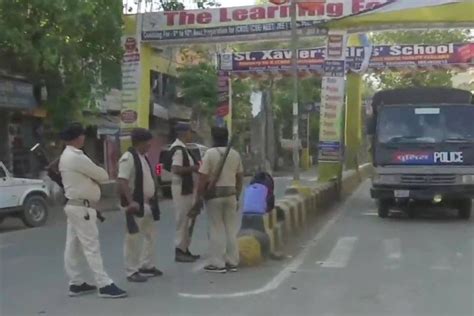 Bihar Violence 32 Arrested In Raids Flag March Conducted