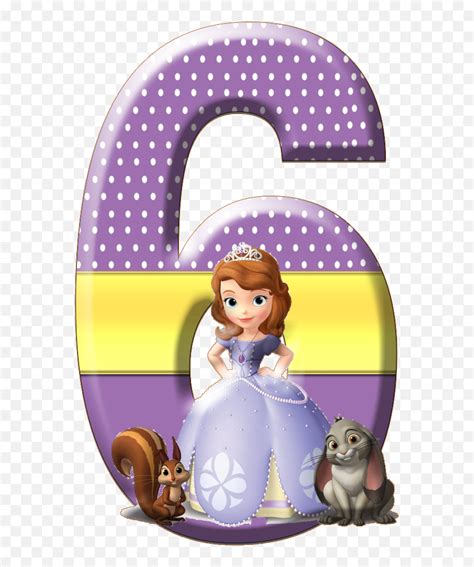 Download Princess Sofia The First Numbers Hd Png High Resolution