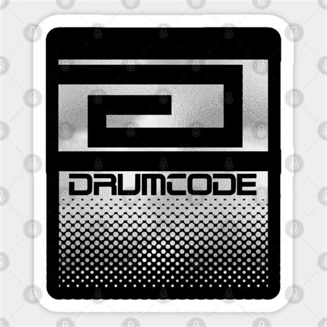 Drumcode Techno Music Sticker Teepublic