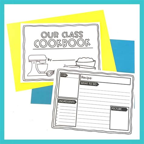 Class Cookbook Class Recipe Book Writing Activity End Of Year Project Class Cookbook Class Recipe Book Writing Activity End Of Year Project
