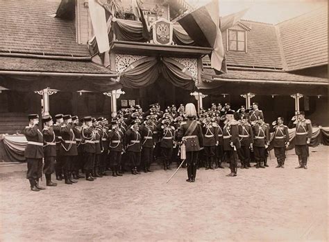1897년 프로이센의 근위기병연대 열병식