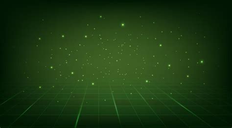 Premium Vector Green Technology Background