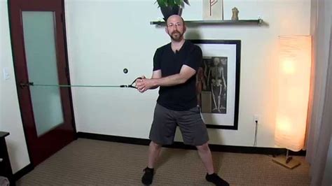 Wood Chop Exercise Demonstration Youtube