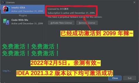 Idea永久激活破解教程 亲测有效 2022年最新idea激活码