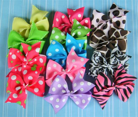 The Latest In Hair Bows Wholesale Pinwheel Hair Bows