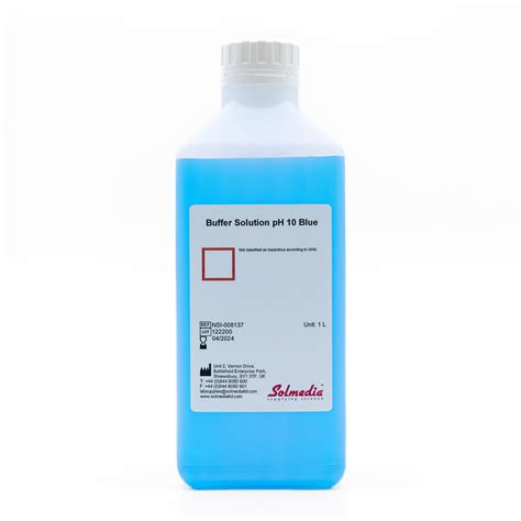 Buffer Solution Ph 10 Reagents