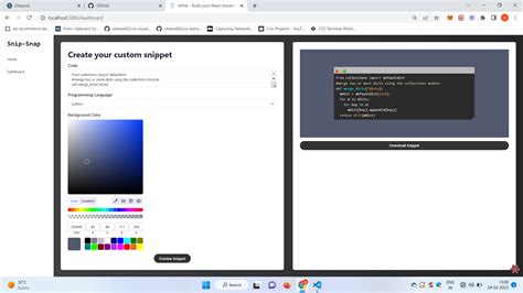 Github Drishtipeshwani Snipsnap