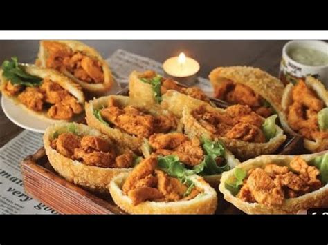 Chicken Bread Pocket Recipe Ramadan Special Recipe Malai Chicken