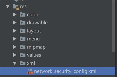 android版本28使用请求报错not permitted by network security policy 大自然的流风