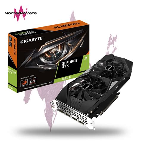 GIGABYTE WINDFORCE GTX 1660 TI 6GB OC | NomadaWare