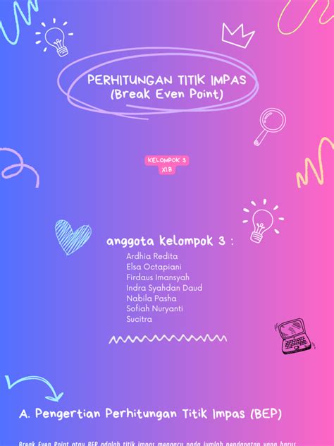 Perhitungan Titik Impas Break Even Point 20230903 173924 0000 Pdf