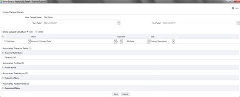 Adding Inline Datasets