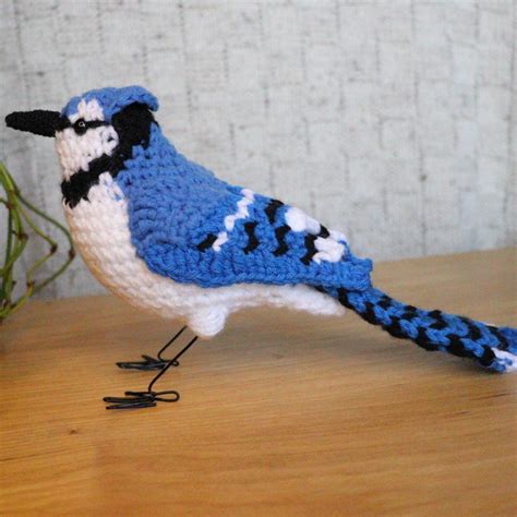 Crochet Blue Bird Patterns Etsy