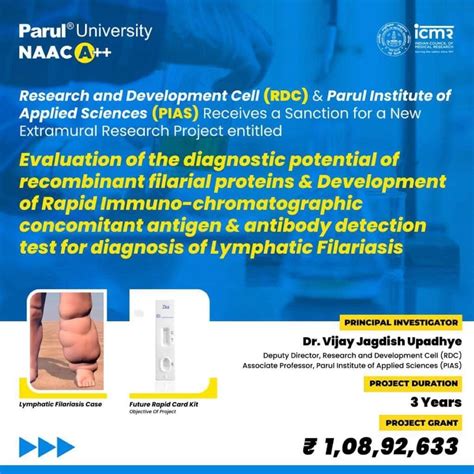 Komal Patel On Linkedin Paruluniversity Research