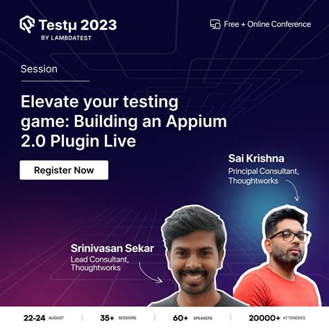 Lambdatest On Linkedin Testμ Conference 2023 Decode The Future Of Testing Join One Of The