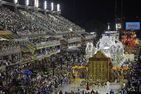 Thousands Of Dancers Take To Rio De Janeiros Famous Sambadrome For The