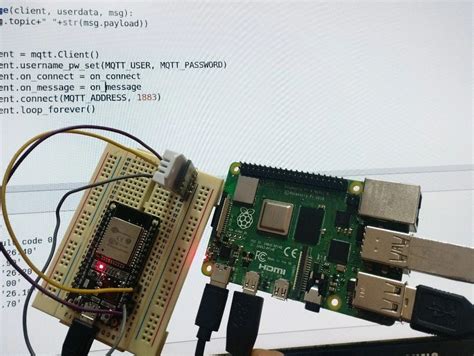 Wassim Brahim On Linkedin Iot Esp32 Raspberrypi Mqtt Iotproject