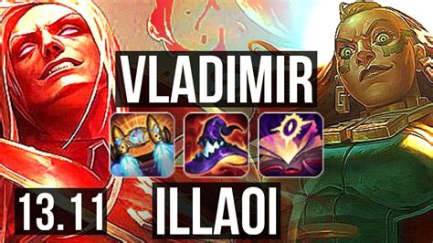 Vlad Vs Illaoi Top Quadra 1424 400 Games Godlike Kr Master