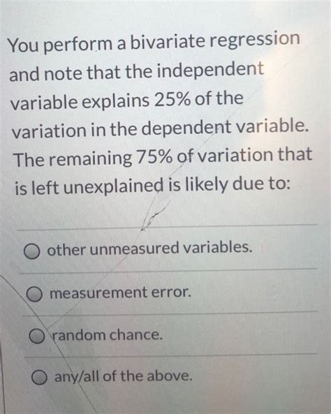 solved you perform a bivariate regression and note that the
