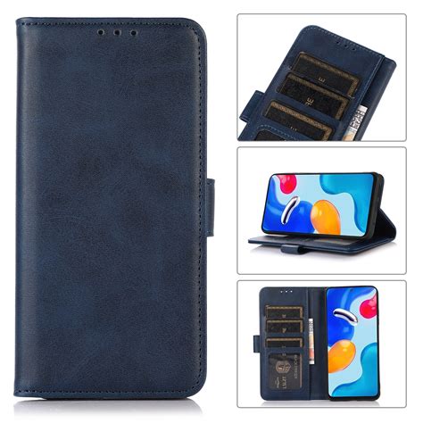 For Sony Xperia 10 Iv Cow Texture Leather Phone Case Blue