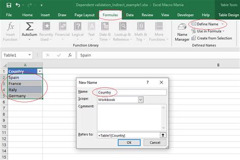 Excel Macro Fun Excel Multiple Dependent Validation