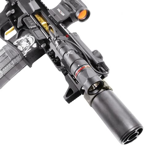 Surefire Warden Blast Deflector Multi Cal Blast Diffuser Black