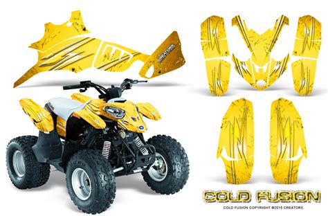 Polaris Predator 90 Graphics Kit Creatorx Decals Cold Fusion Y Ebay