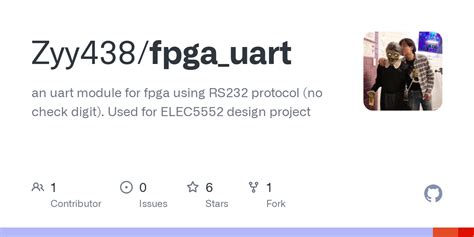 Github Zyy438fpgauart An Uart Module For Fpga Using Rs232 Protocol
