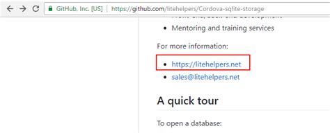 Dead Links Litehelpers · Issue 814 · Storesafecordova Sqlite Storage