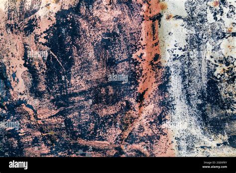 Iron Metal Surface Rust Background Texture Surface Of Old Rusty Metal Sheet Coated With