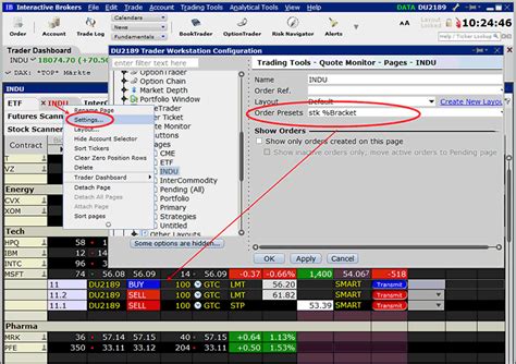 Tws Order Presets Interactive Brokers Llc