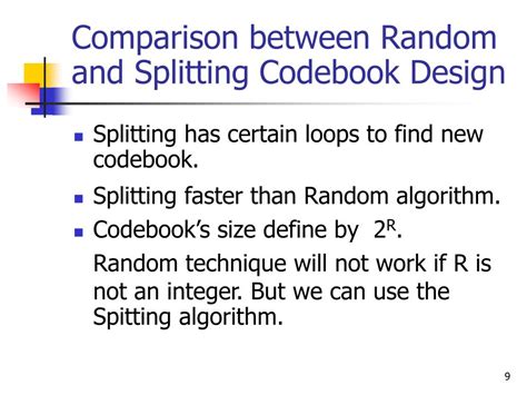 Ppt Image Compression Using Vector Quantization Powerpoint