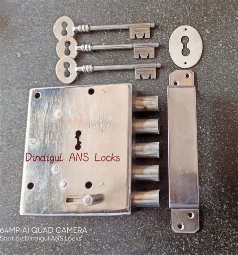Chrome 250g Brass Lever Handle Main Door Lock At 450 In Dindigul ID
