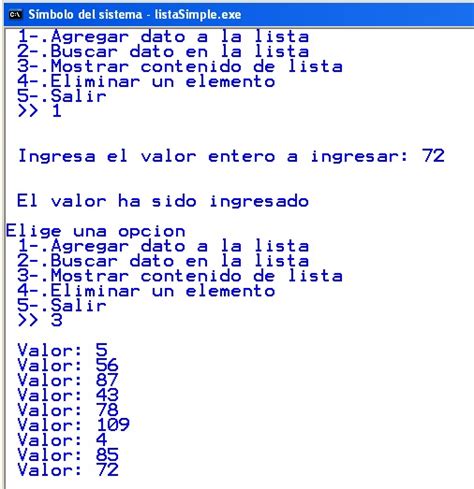 Lista Ligada Simple En Cpp