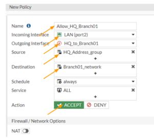 How To Configure Fortigate Ipsec Vpn With Multiple Subnets Getlabsdone