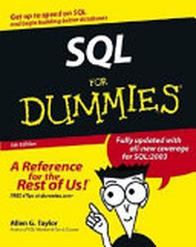 Sql For Dummies Allen G Taylor Isbn 9780764540752 De Slegte