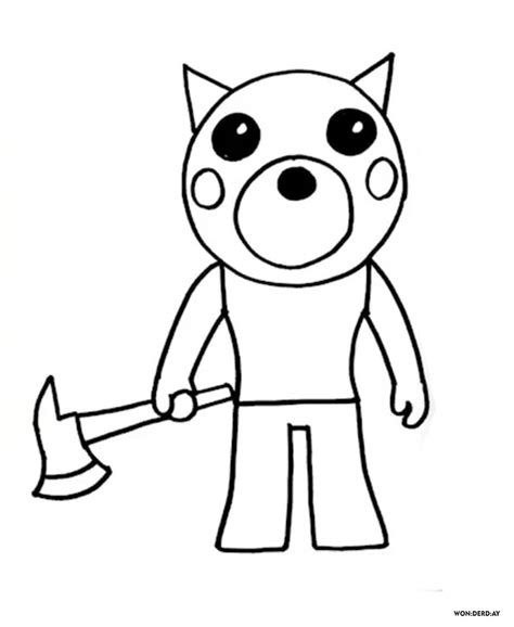 Dibujos De Piggy Roblox Para Colorear E Imprimir Si Te Toca Ser Piggy