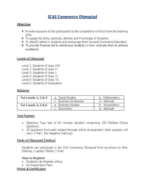Icai Commerce Schema Pdf Cognition Behavior Modification