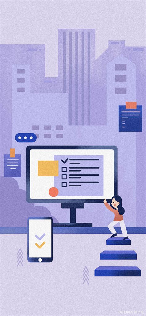 小程序插画设计风格插画设计作品 设计人才灵活用工 设计dna