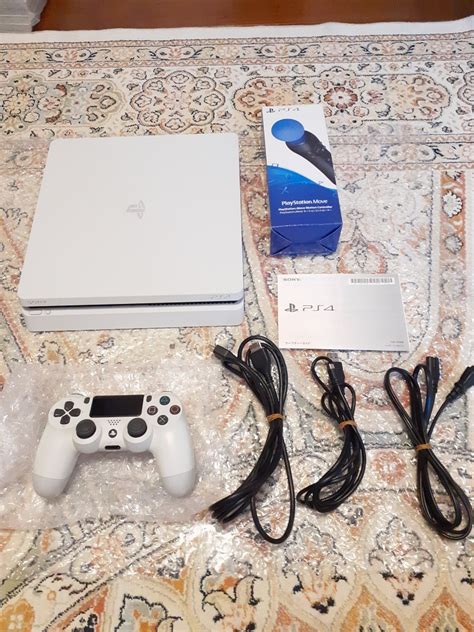 【やや傷や汚れあり】良品 Ps4 Cuh 2100a 本体一式 新品未開封 Playstation Move モーションコントローラー 送料