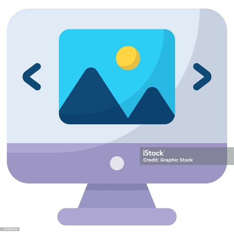 디스플레이 화면 평면 아이콘 사진 및 디지털 아트 플랫 벡터 디자인 개념에 대한 스톡 벡터 아트 및 기타 이미지 개념 개념과 주제 검색 Istock