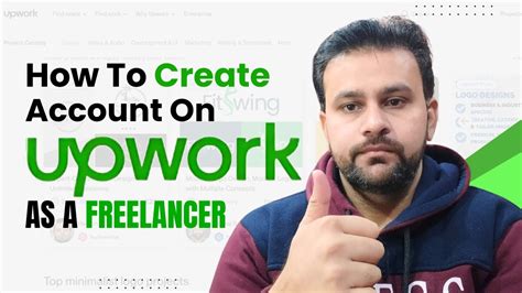 How To Create Account On Upwork As A Freelancer Create Upwork Account