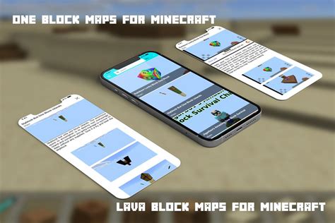 Скачать One Block Maps For Minecraft Apk для Android