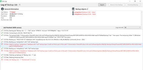 Full Backup Failed Sql Backup And Ftp Community