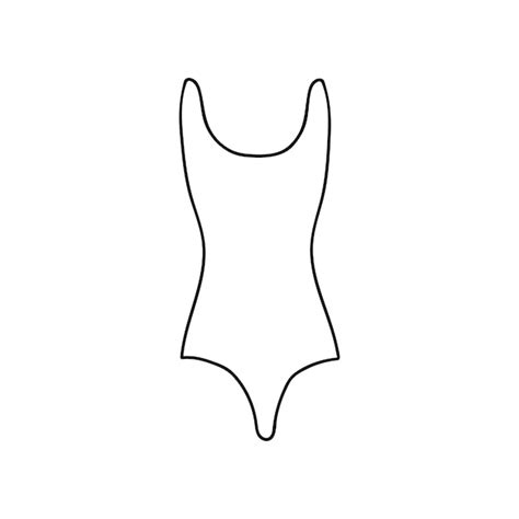 Premium Vector Cute Clipart Vector Swimsuit For Women
