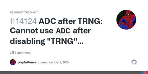 ADC After TRNG Cannot Use ADC After Disabling TRNG Functionality