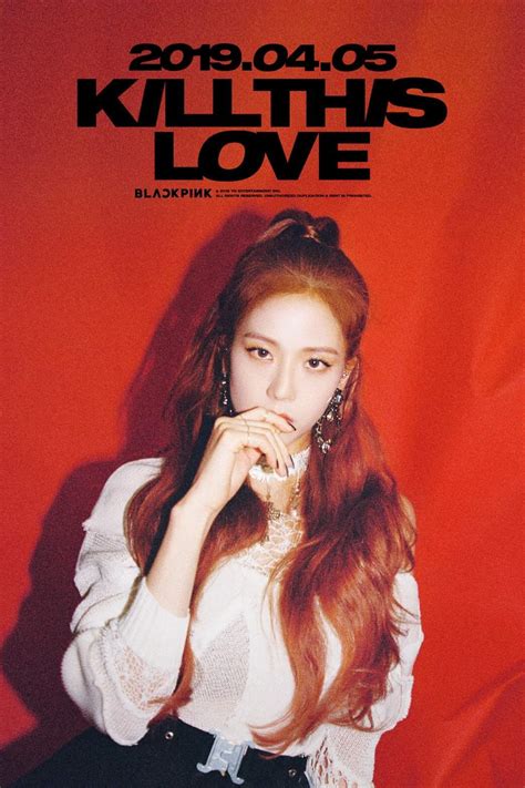 Blackpink Kill This Love Jisoo Poster Black Pink Photo 42715871
